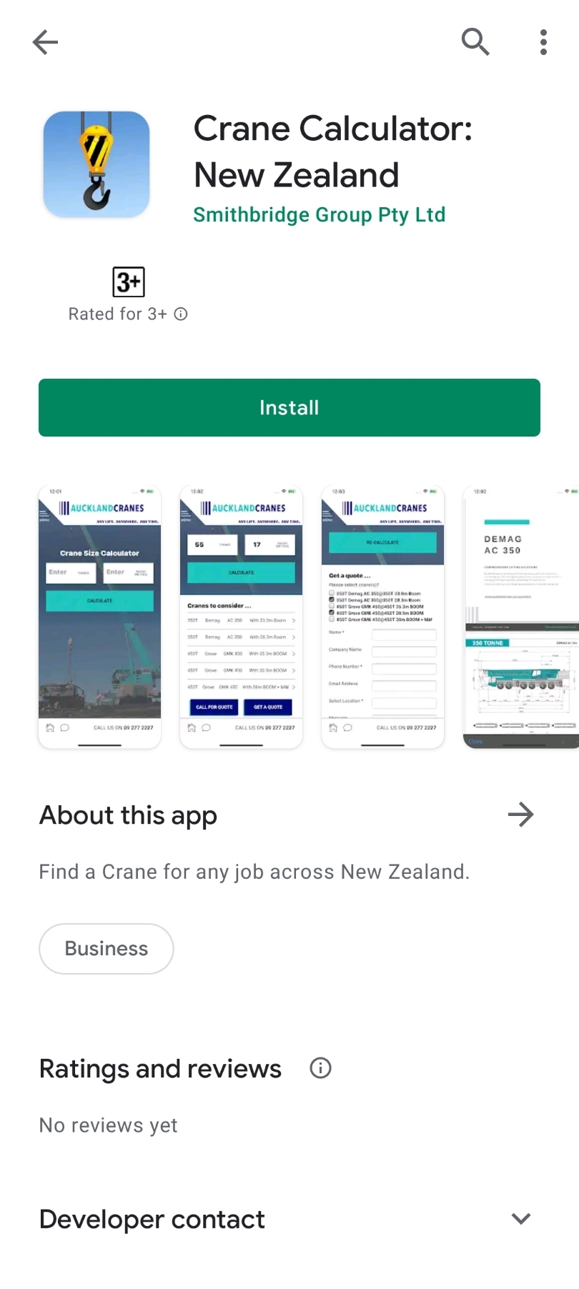 AUCKLAND CRANES RE-LAUNCH POPULAR CRANE CALCULATOR APP | Universal ...